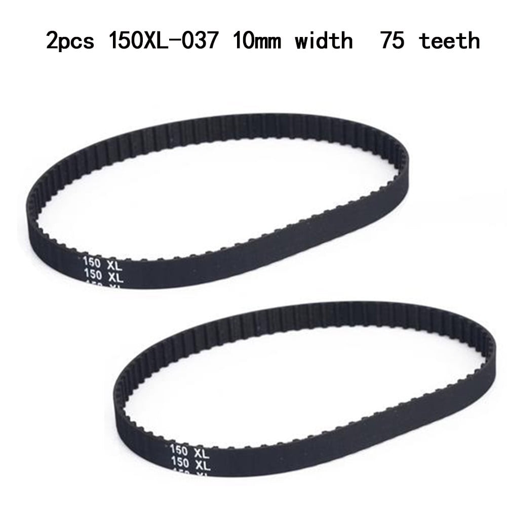 Lierteer 150XL037 timing belt 75 teeth black rubber gear drive belt 10 ...