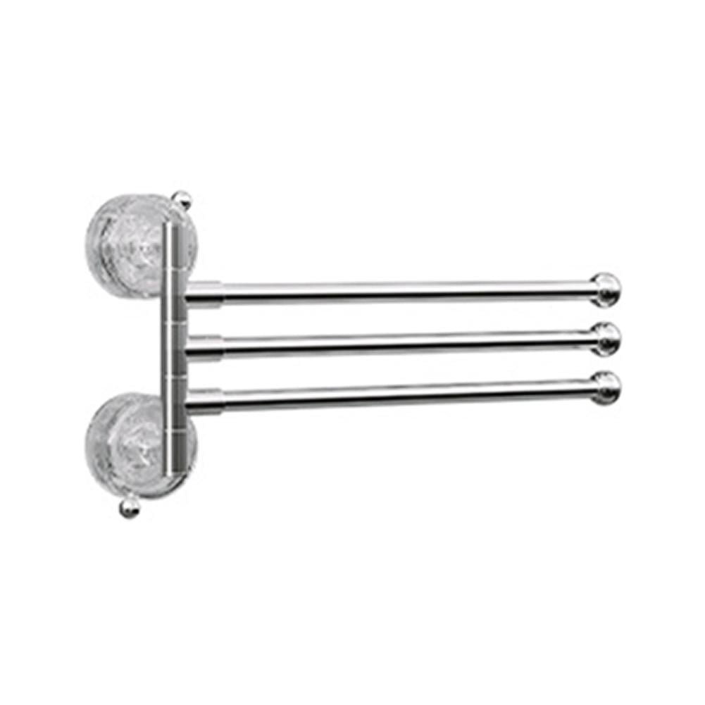 Lierteer 180° Rotating Suction Towel Rack: Space-Saving, No Drilling ...
