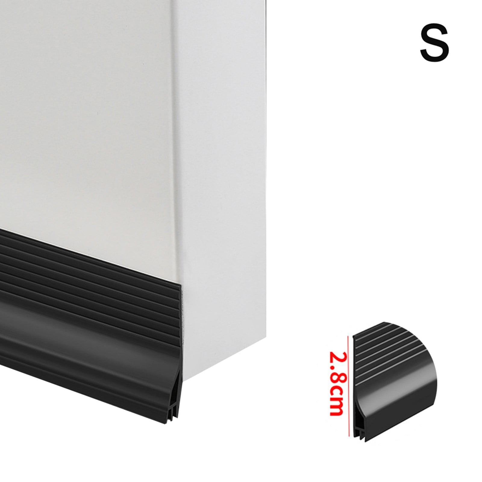 Lierteer 1M Internal Door Draft Ex Cluder Strip Self Adhesive Tape ...