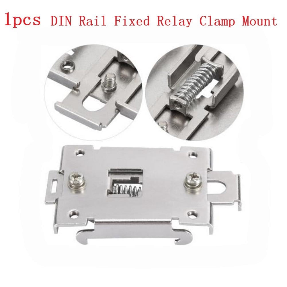 Lierteer 1Pcs Single Phase Ssr 35mm Din Rail Fixed State Relay Clip ...
