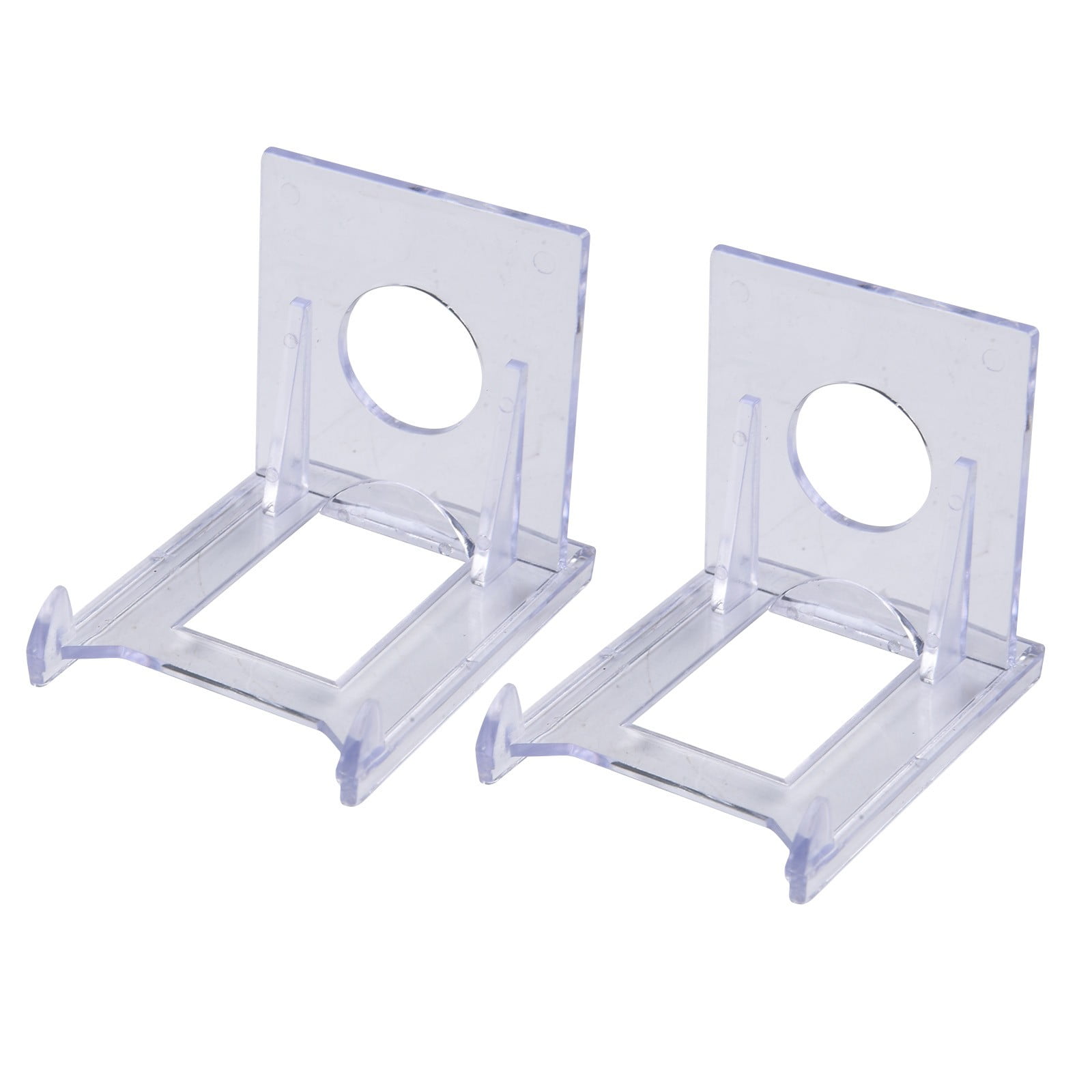 Lierteer 2/10 PCS Clear Acrylic Display Stand Adjustable Wedding Photo ...