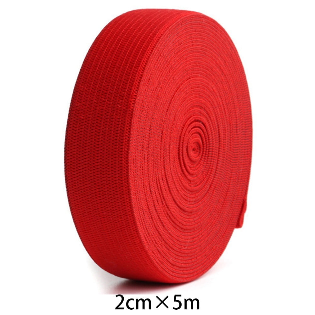 Lierteer 2cm*5m Color Nylon Highest Elastic Bands Garment Trousers ...