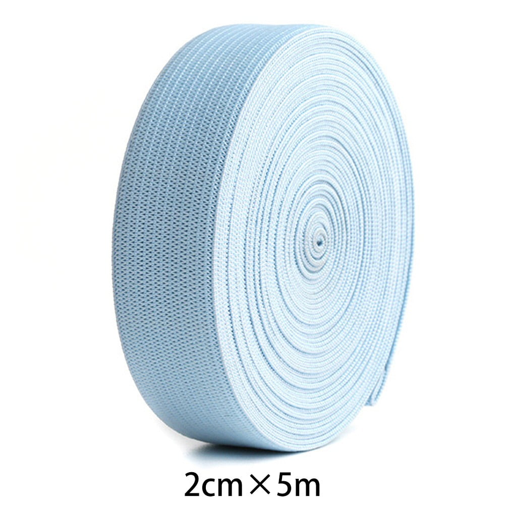 Lierteer 2cm*5m Color Nylon Highest Elastic Bands Garment Trousers ...
