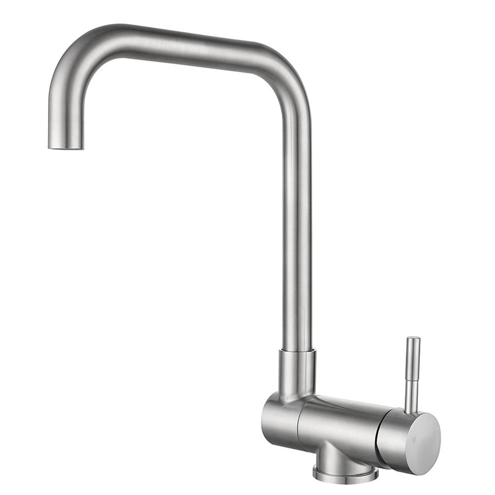 Lierteer 360° Swivel Stainless Steel Kitchen Folding Faucet Folding ...