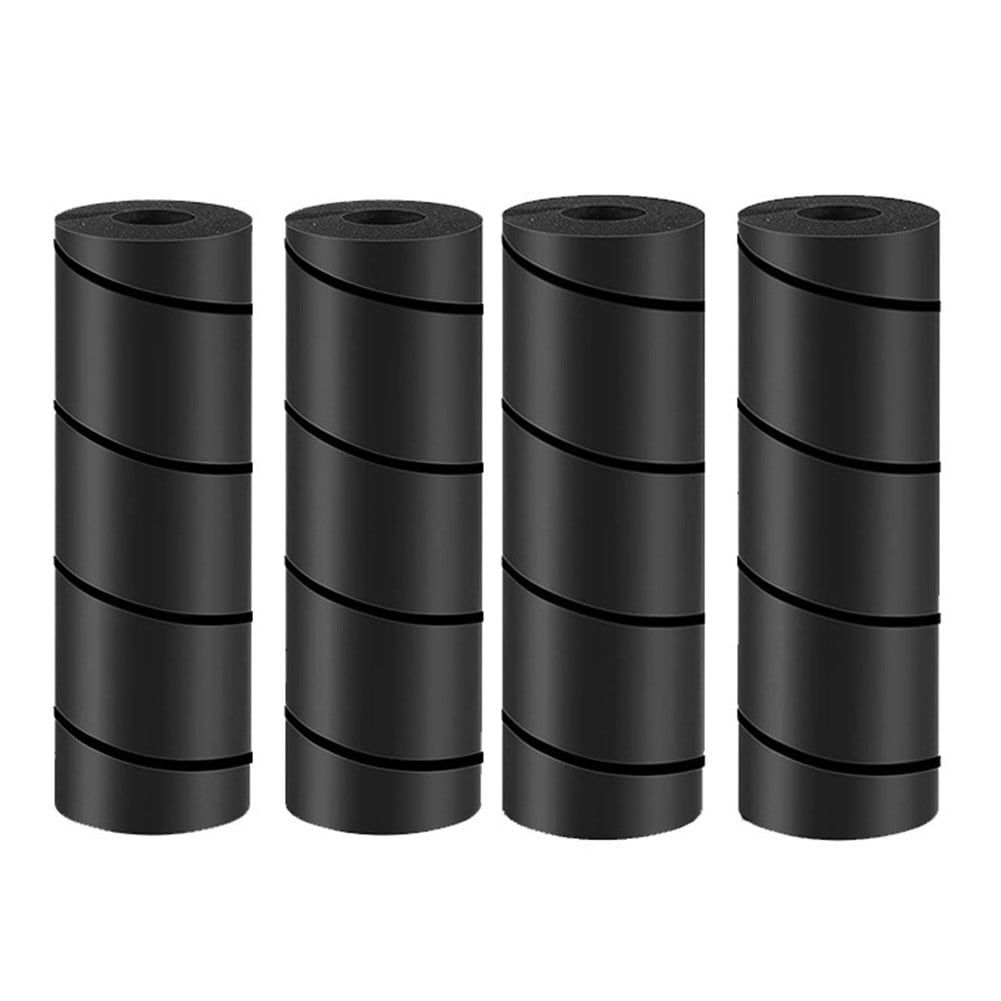 Lierteer 4 Pcs Bed Frame Toe Protectors，Foam Bed Frame Leg Covers for ...