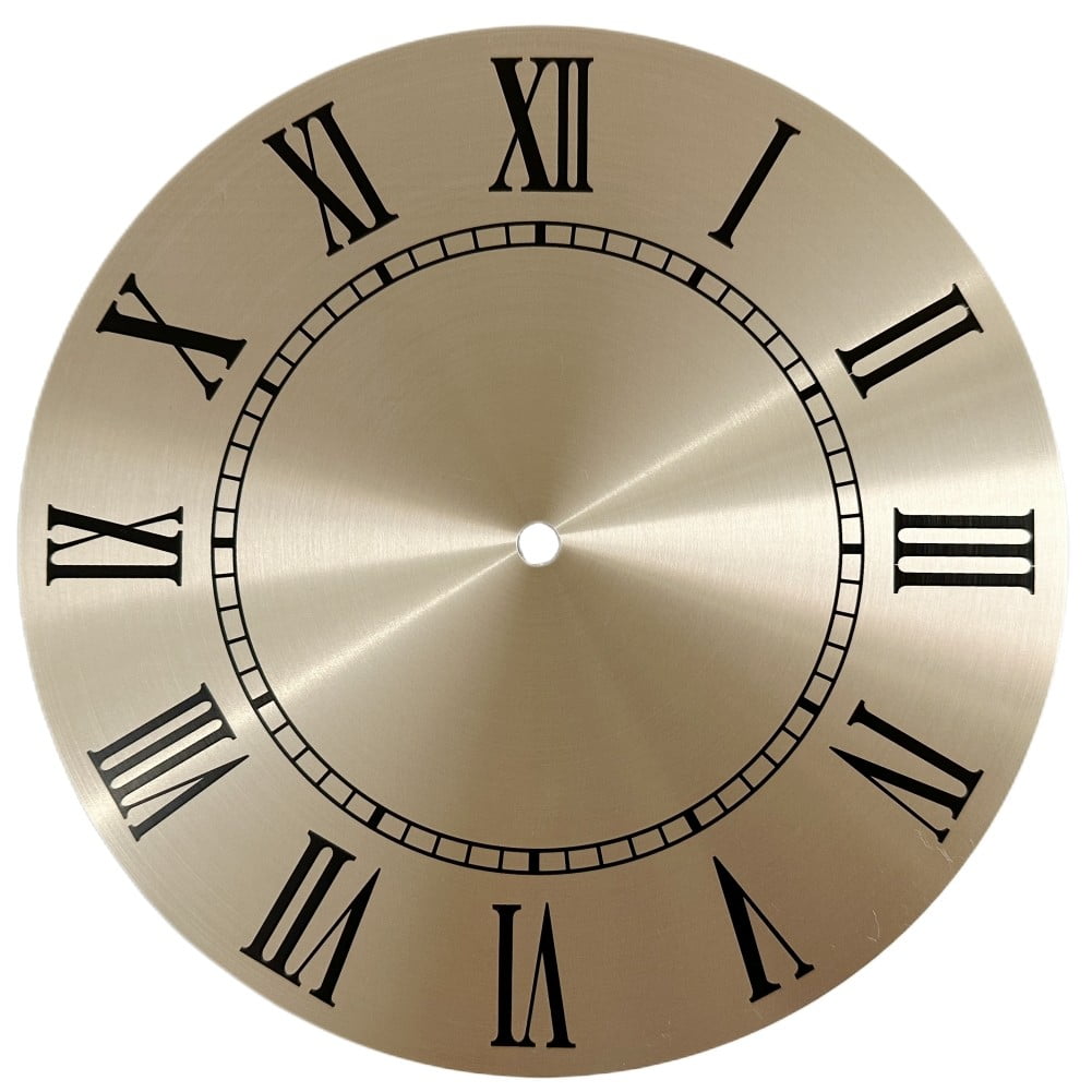 Lierteer 9.5 Inch 243mm Aluminium Metal Wall Clock Dial Face ...