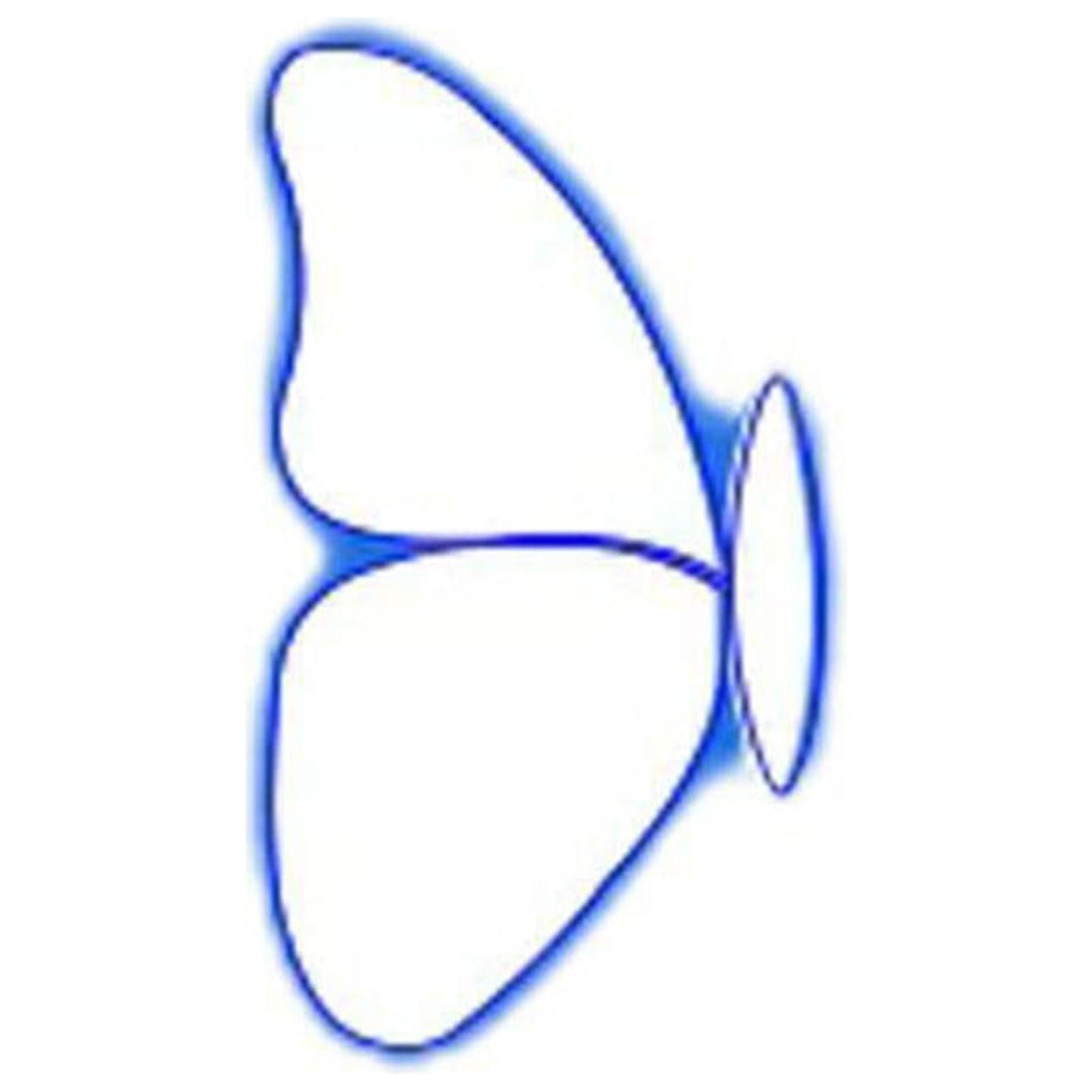 Lierteer Acrylic Sewing Tool Pretty Butterfly Beautiful Butterfly ...