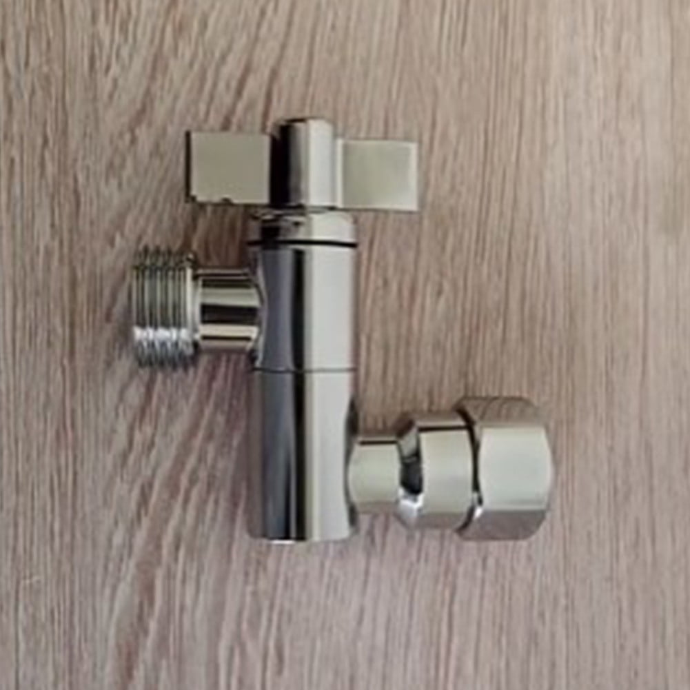 Lierteer Adjustable Shower Head Extender Adapter Solid Brass Elbow ...