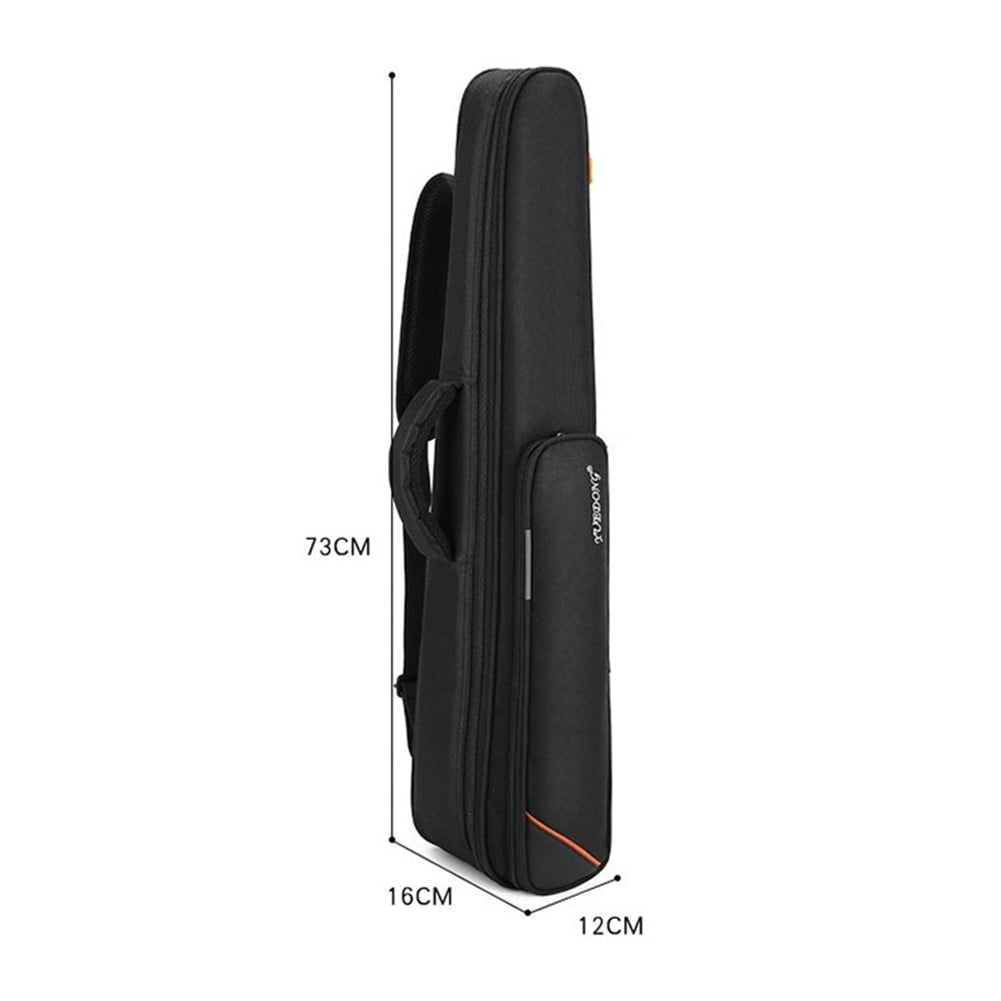 Lierteer Black Portable Sax Bag Case with Delicate Touch and Anti wear ...