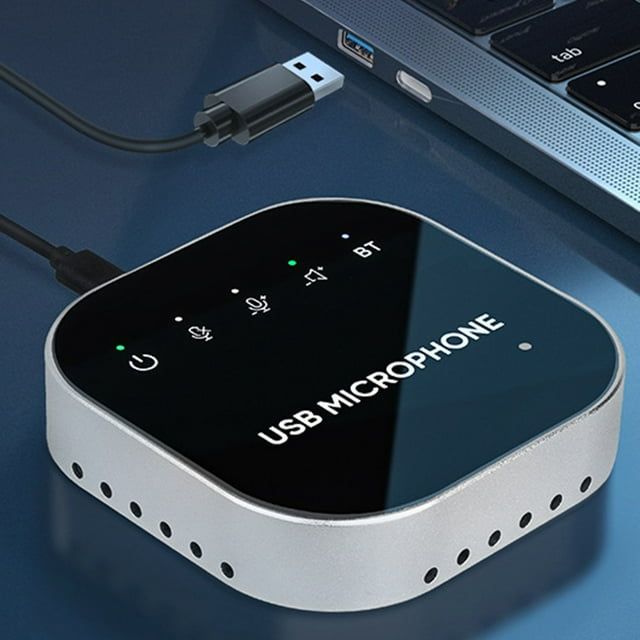 Lierteer Bluetooth-compatible Desktop Usb Conference Speakerphone ...