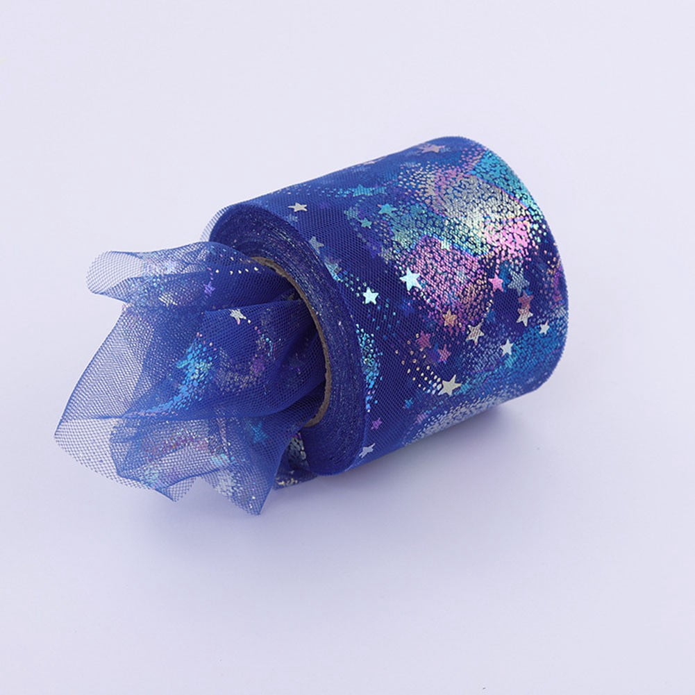 Lierteer DIY Tulle Ribbon Roll Craft for Gift Packaging Mesh Fabric ...