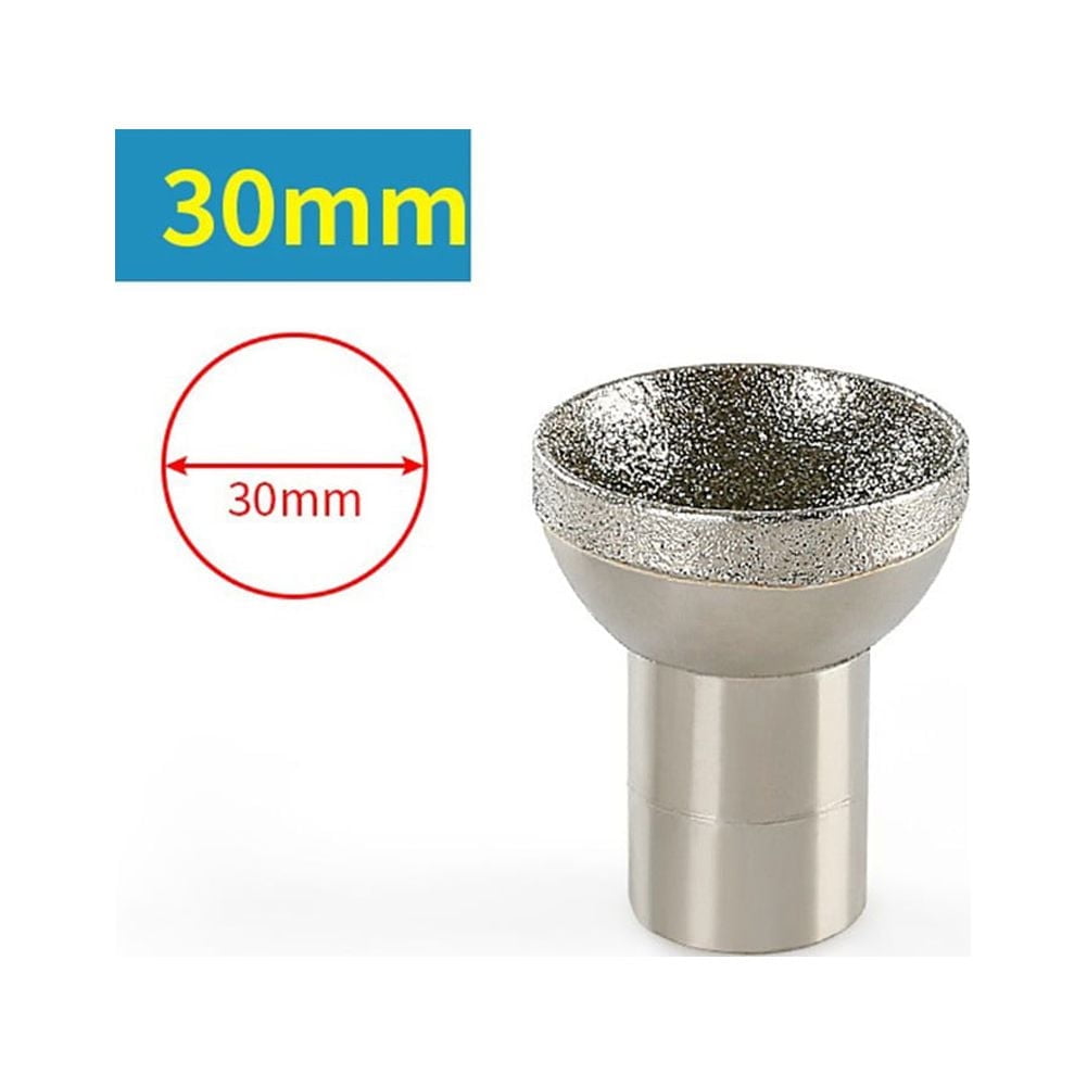 Lierteer Diamond Mounted Point Head Spherical Concave Coarse Grinding ...