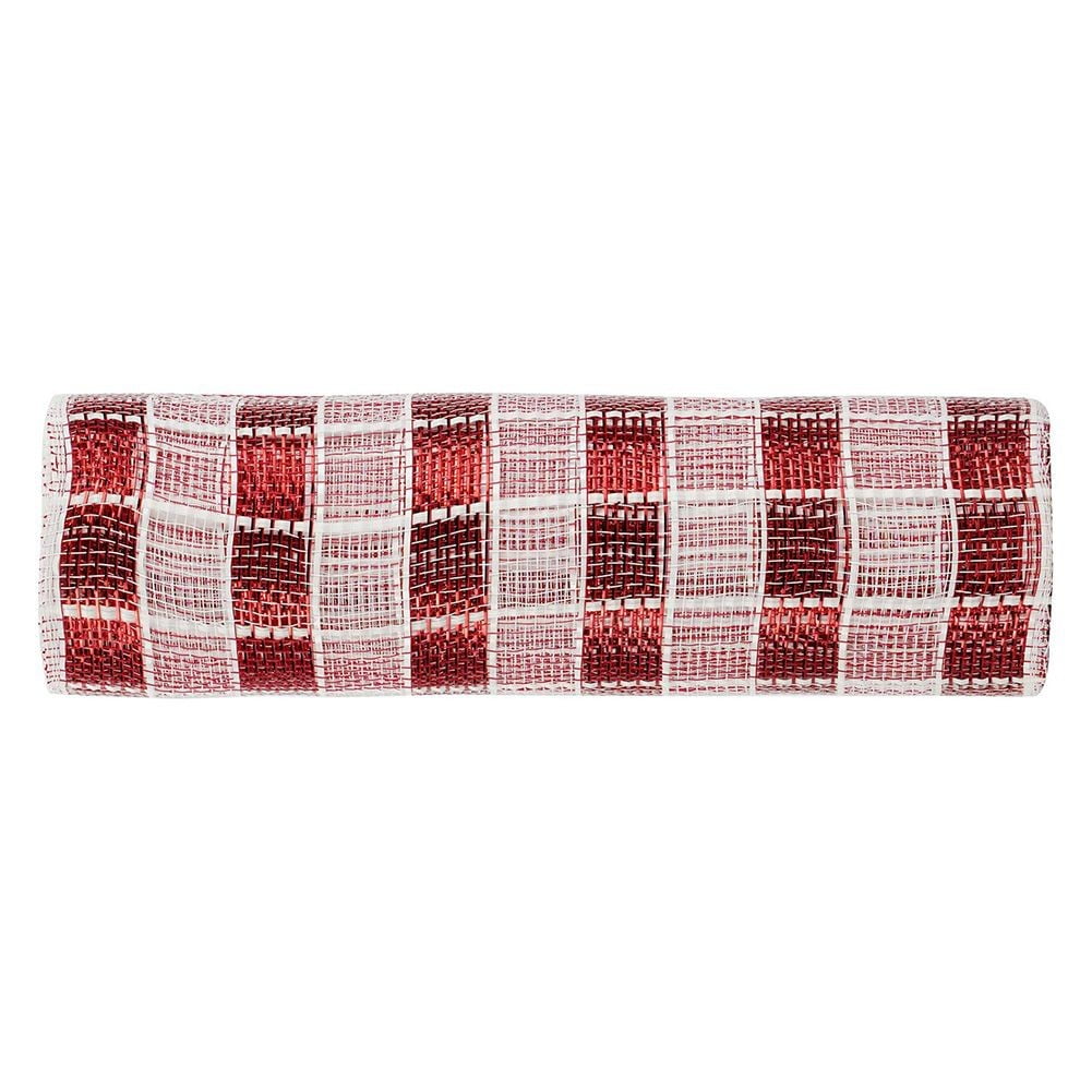 Lierteer Diy Ribbon Bows Deco Mesh/10 Yards Gold Wire Mesh Ribbons Xmas ...