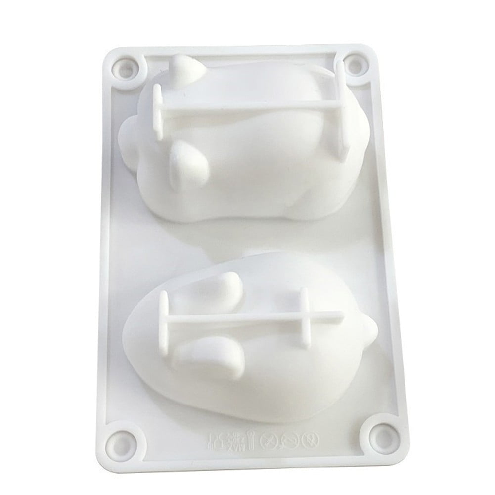 Lierteer Dog Cat Paw Print Silicone Mold Pig Rabbit Mould For Candy ...