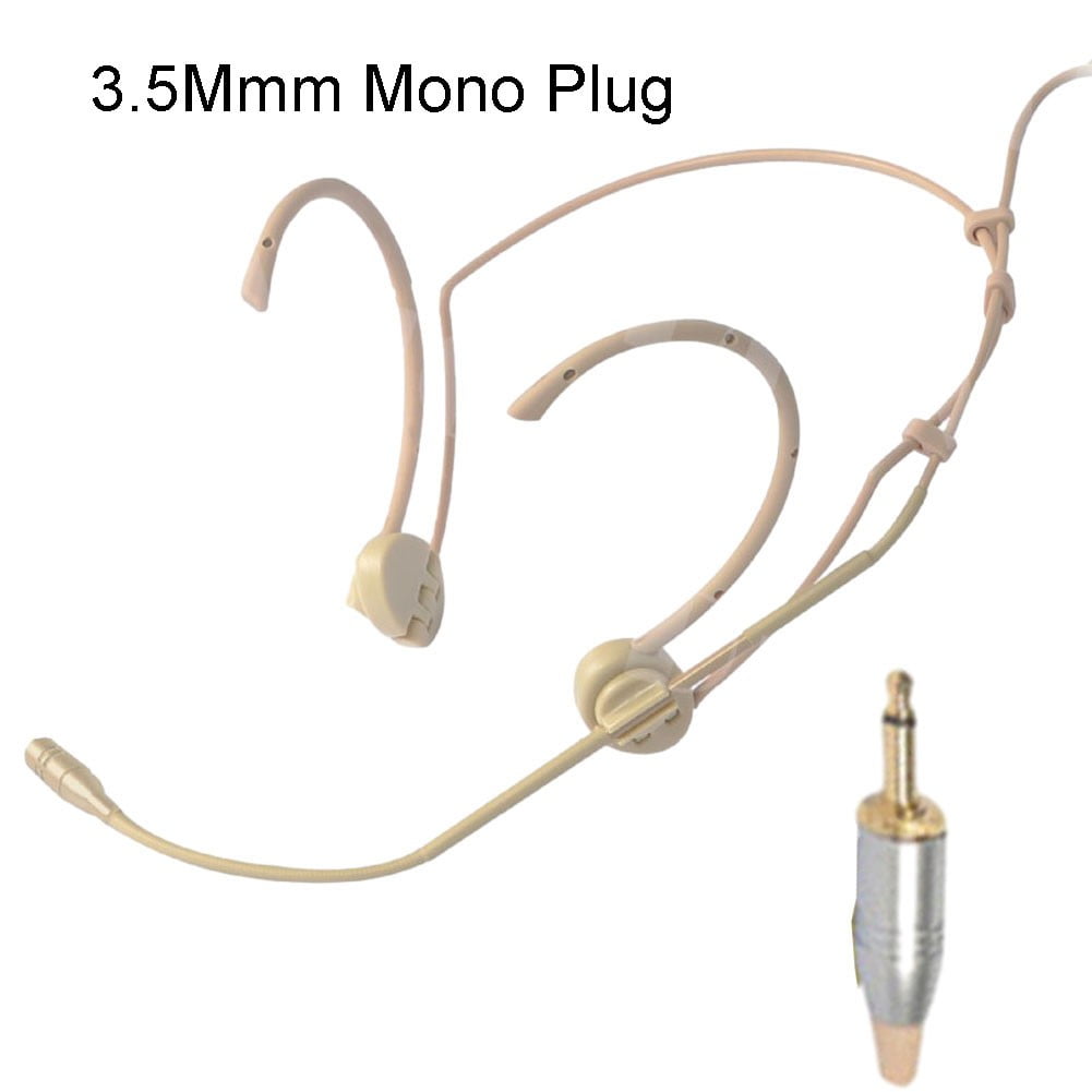 Lierteer Double Earhook Headset Microphone Portable Headworn ...