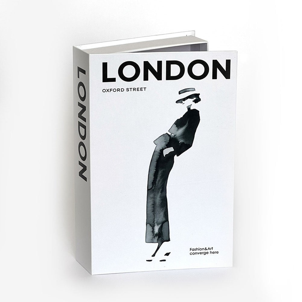 Lierteer Fashion Fake Books Decor Luxury Decorative Book Designer ...