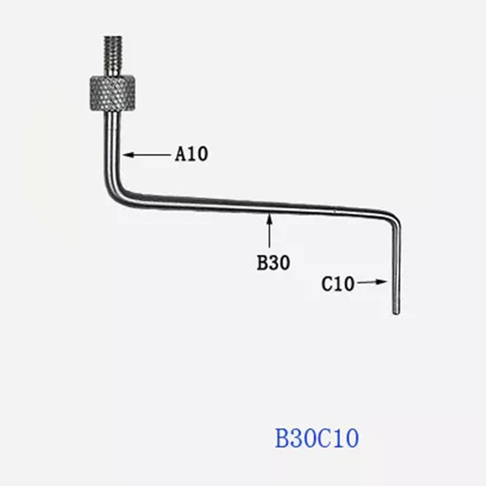 Lierteer Flat Contact Point Z-Type Needle Tip Contact Points For Depth ...