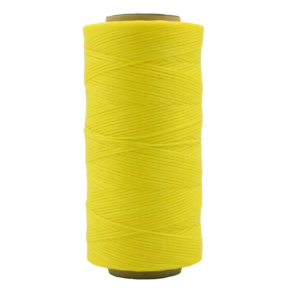 Lierteer Hand Sewn Braided Wax Cord 150D Small Roll Leather Flat Wax ...