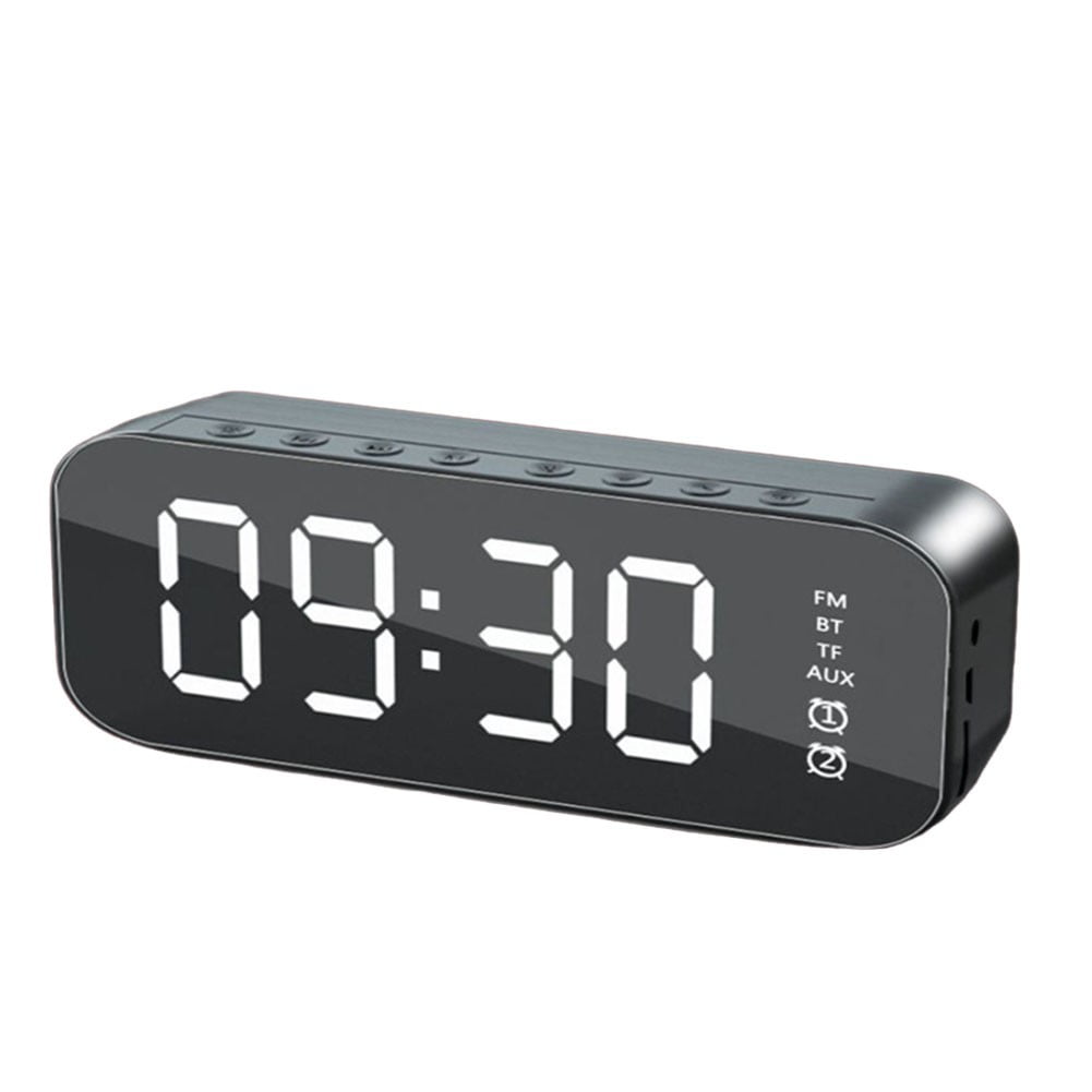 Lierteer High-quality Wireless Speaker With LED Display FM Radio Alarm ...