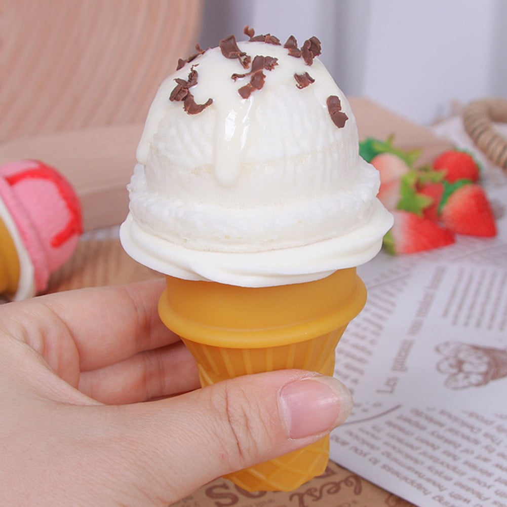 Lierteer Ice cream model cone simulation props ice cream model fake ice ...