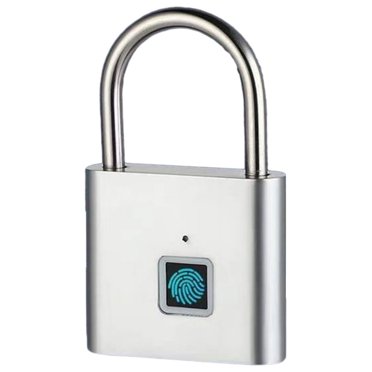 GRNSHTS Fingerprint Electronic Programmable Padlock, Waterproof ...