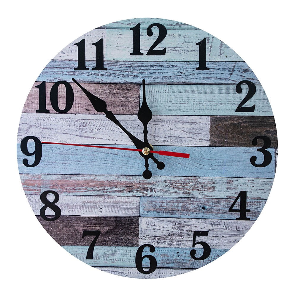 Lierteer Modern Round Wall Clock - Stylish Home Decor With Silent ...