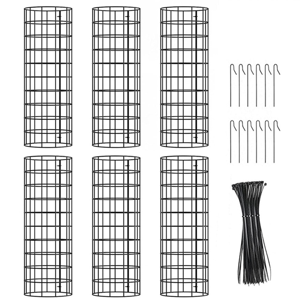 Lierteer Plant Ties Tree Trunk Protector Expandable Height Iron ...