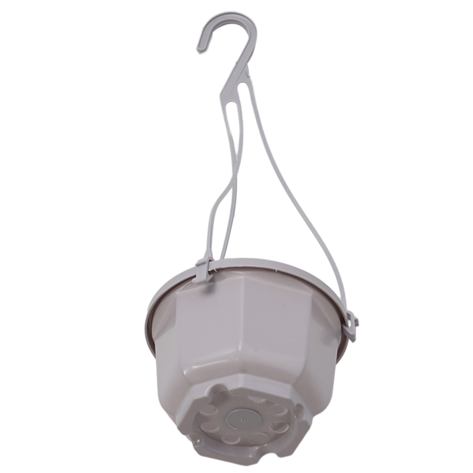 Lierteer Plastic Hanging Flower Pot Chain Plant Basket Holder for ...