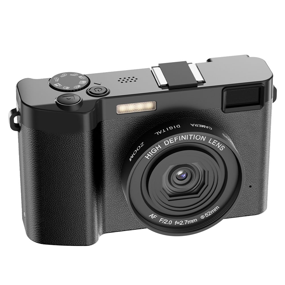 Lierteer Professional 5K WiFi Digital Camera with 18X ZoomAnti-shakeand ...