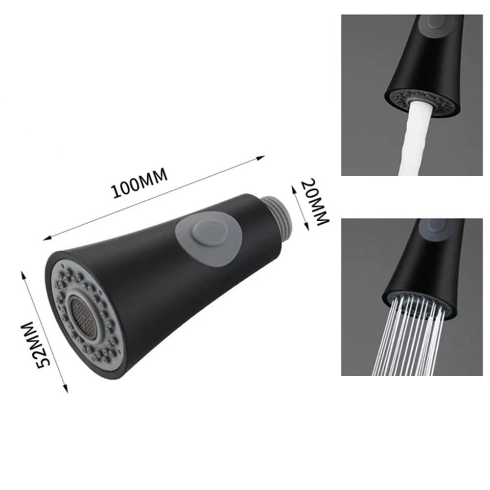 Lierteer Pull-Out Faucet Kitchen Shower Two-Stage Water Outlet Pull-Out ...