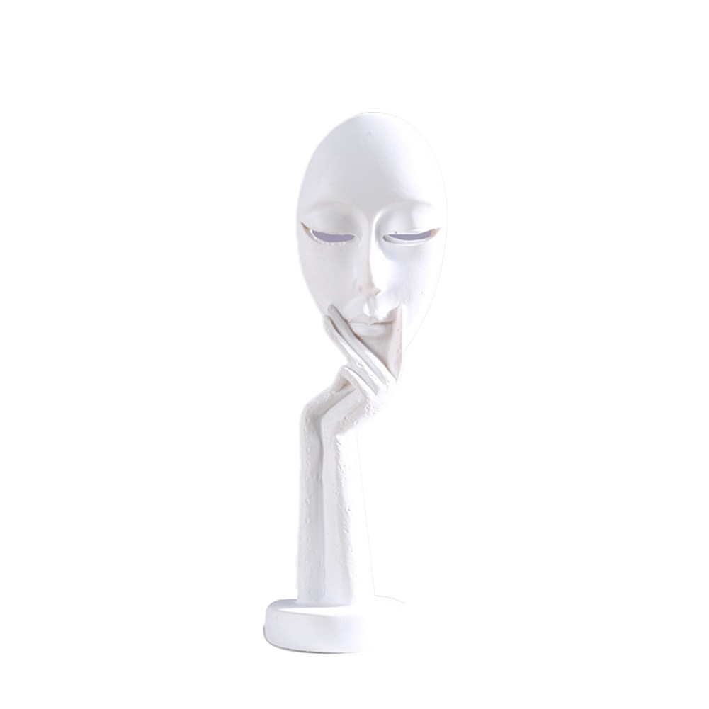 Lierteer Simple Creative Art Statue Decor Carving Figurine Sculpture ...