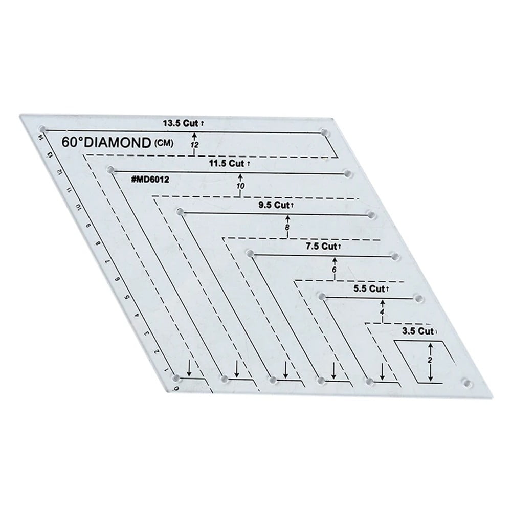 Lierteer Splicing Ruler Splicing Rules Transparent Size Fabric Cutting ...