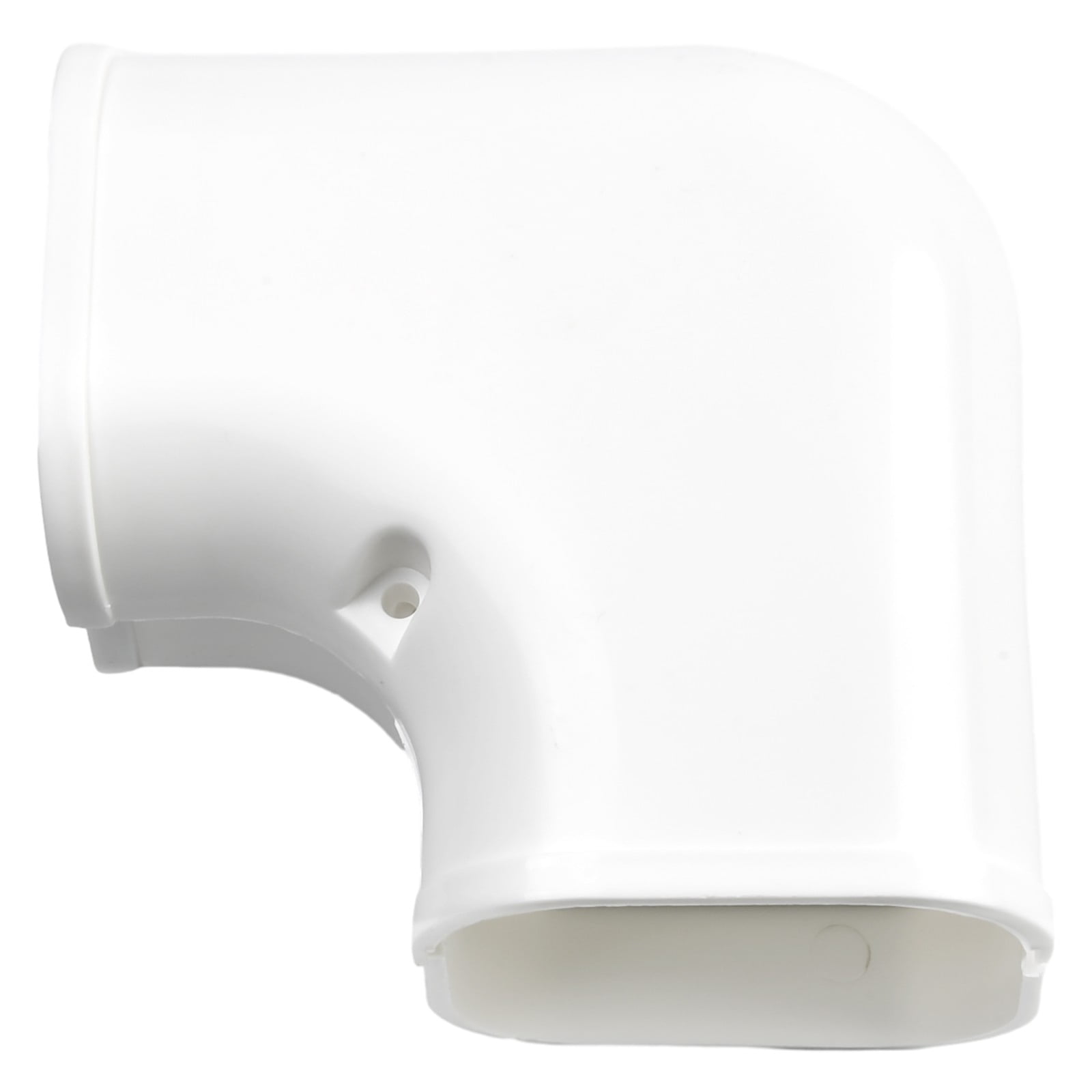 Lierteer Split & Central A/C Decorative PVC Line Cover 90°Flat Elbow ...