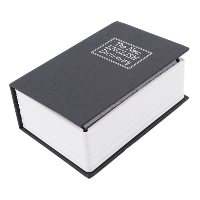 Lierteer Stylish Secret Book Safe Box with Combination Lock - Secure ...