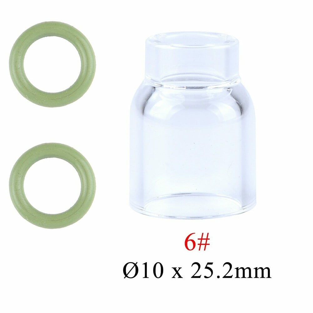 Lierteer Tig Transparent Visualize Glass Cup Nozzle for Wp9/17/18/20/26 ...