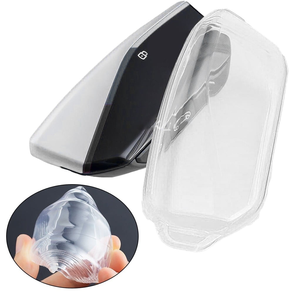 Lierteer Transparent Car Key Fob Case Cover For BMW X1 iX XM X6 X7 i7 ...