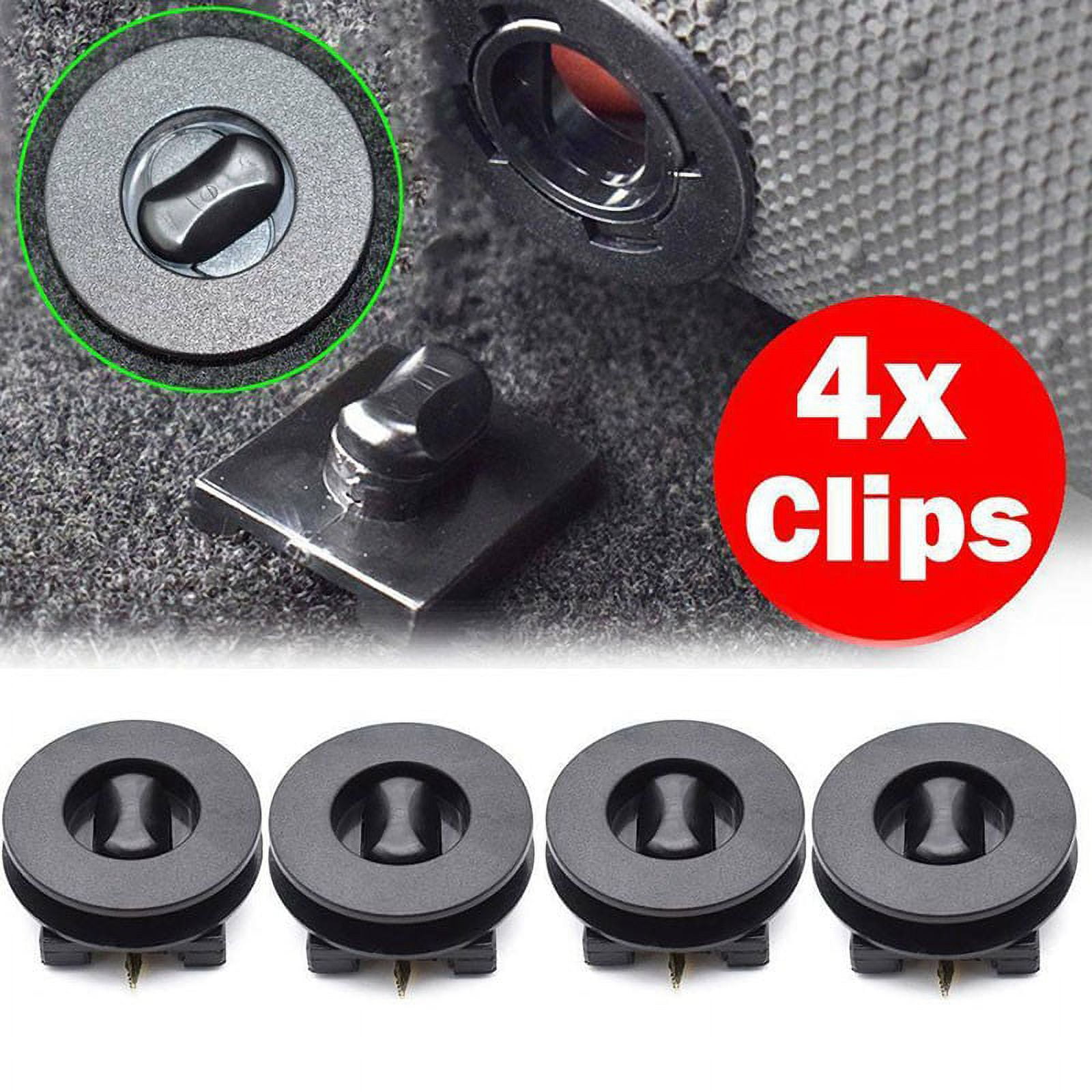 Lierteer Universal Car Carpet Fastener Floor Mat Holders Clip Fixing ...