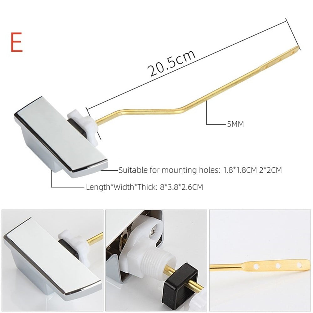 Lierteer Various Sizes Toilet Tank Flush Lever Toilet Handle Trip ...
