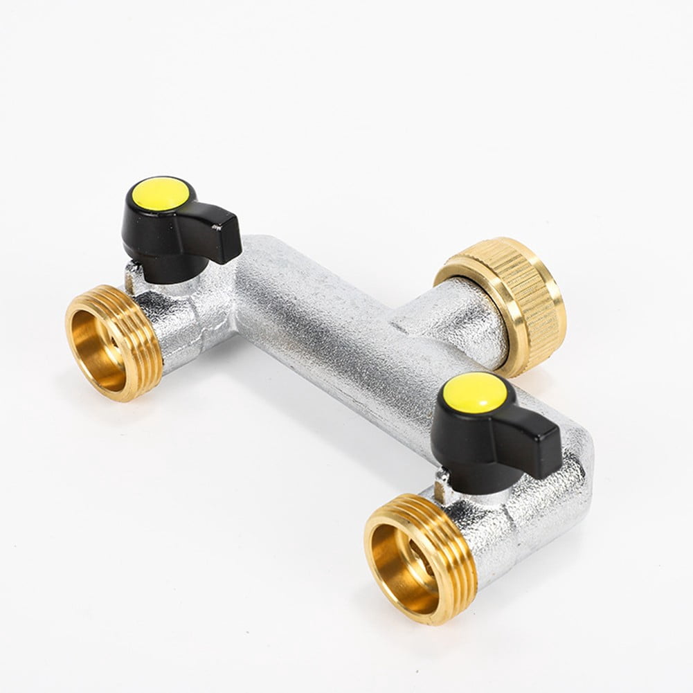 Lierteer Watering manifold two-way valve water pipe joint controllable ...