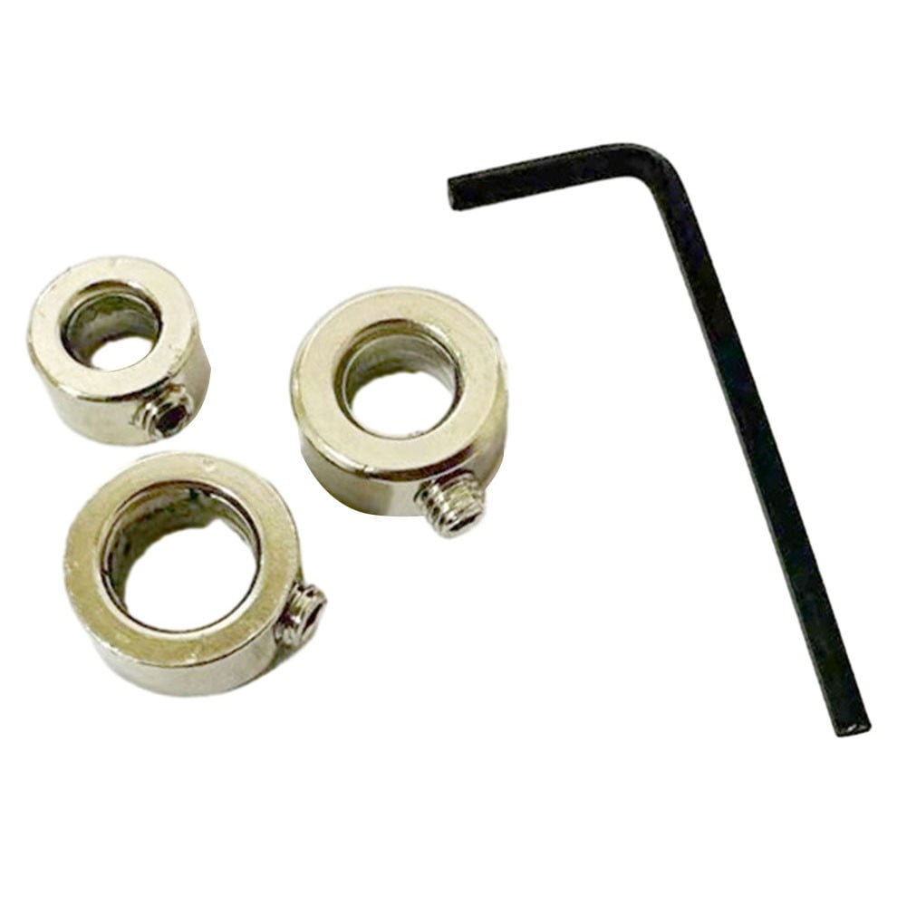 Lierteer Woodworking Drill Stop Collar Set Drilling Bit Depth Stopper ...