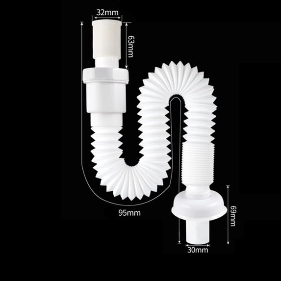 Lierteer basin drain pipe basin drain pipe wash basin telescopic drain ...