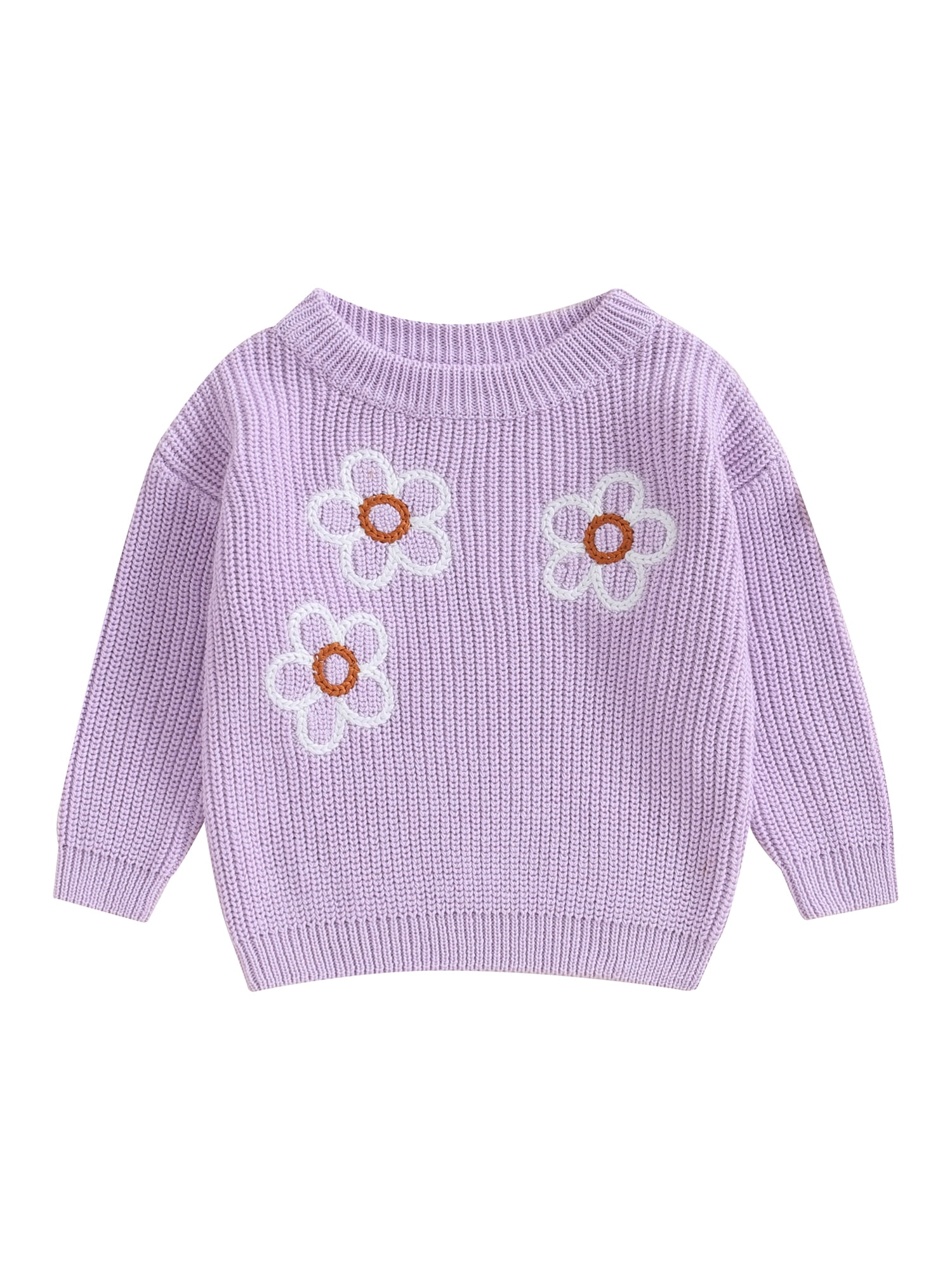 Lieserram Baby Toddler Girl Knitted Sweaters 0 3 6 9 12 18 24 Months 2T ...
