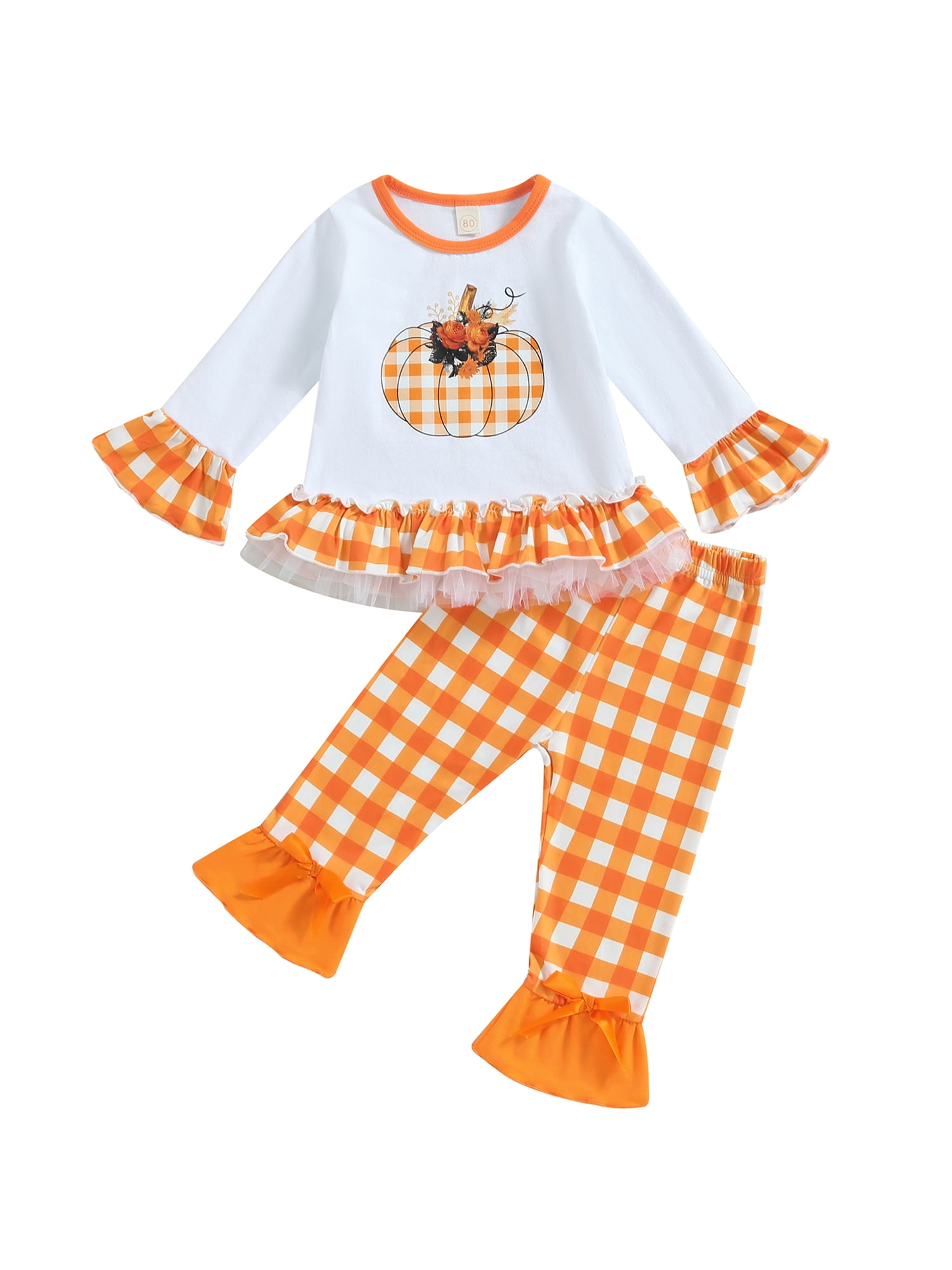 Lieserram Kid Little Girls Thanksgiving Clothes Set, 12 18 24 Months 2T ...