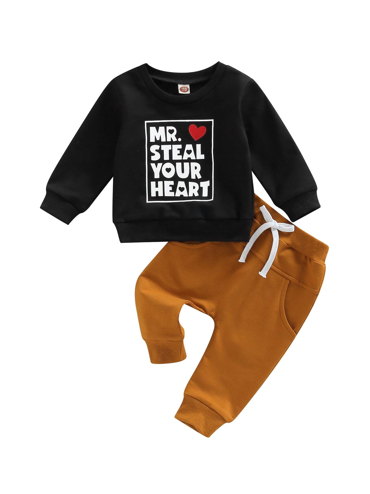 Lieserram Toddler Boy Fall Spring Closes Set, 6 12 18 24 Months 2T 3T ...