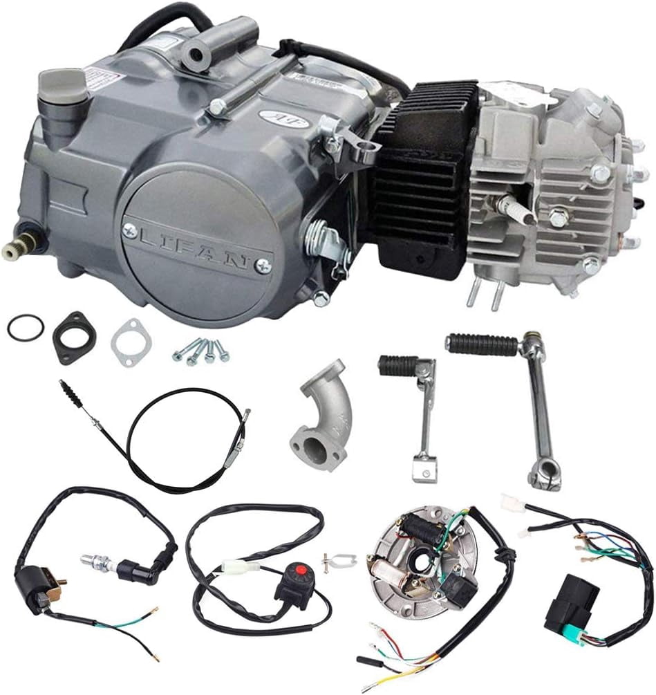 Lifan 125cc Engine Motor And Wire Harness Wiring Kit for XR50 CRF50 XR ...