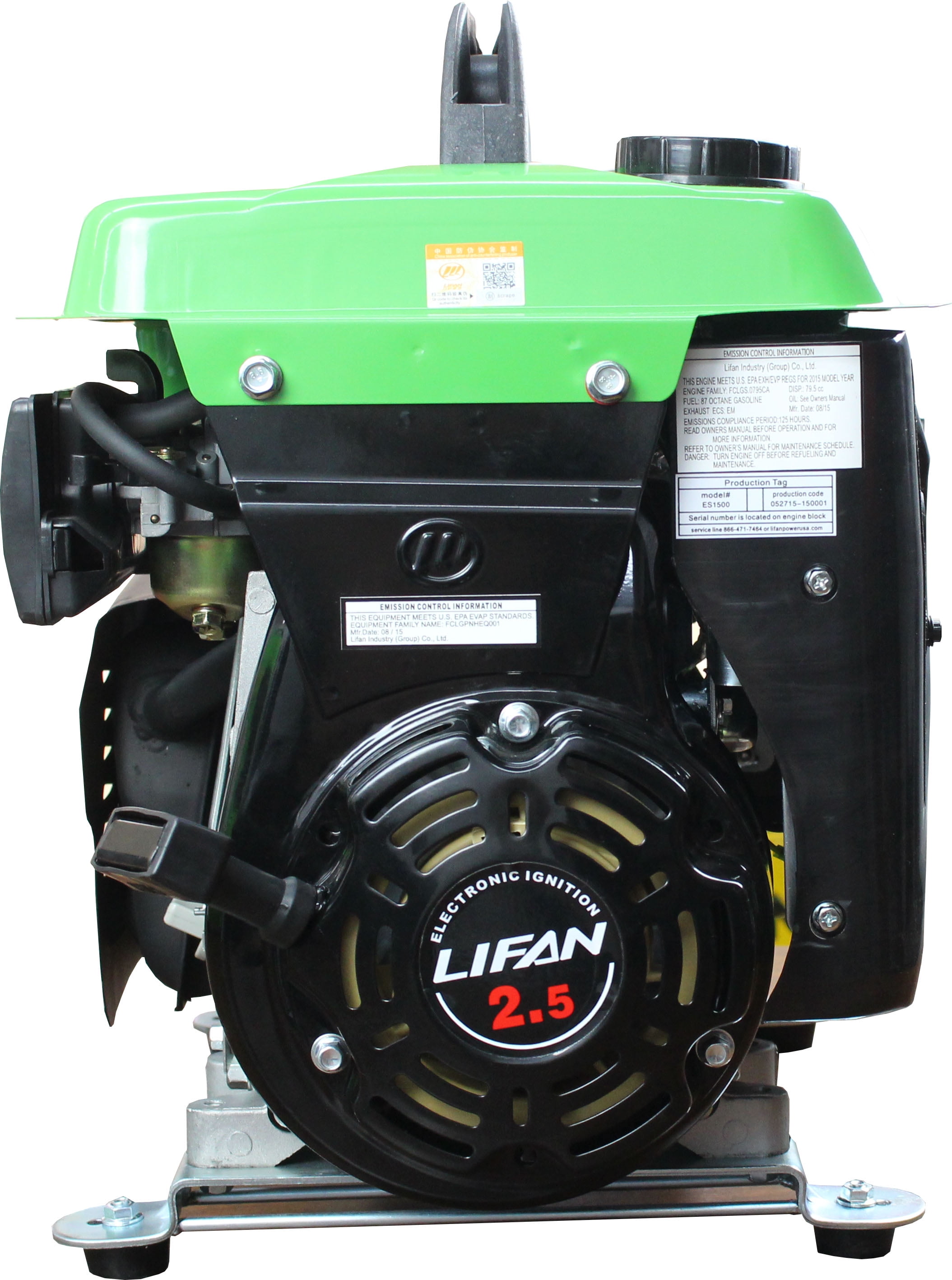 Lifan Energy Storm 1500-CA (California Sales Compliant) 1500 Watt 79cc ...