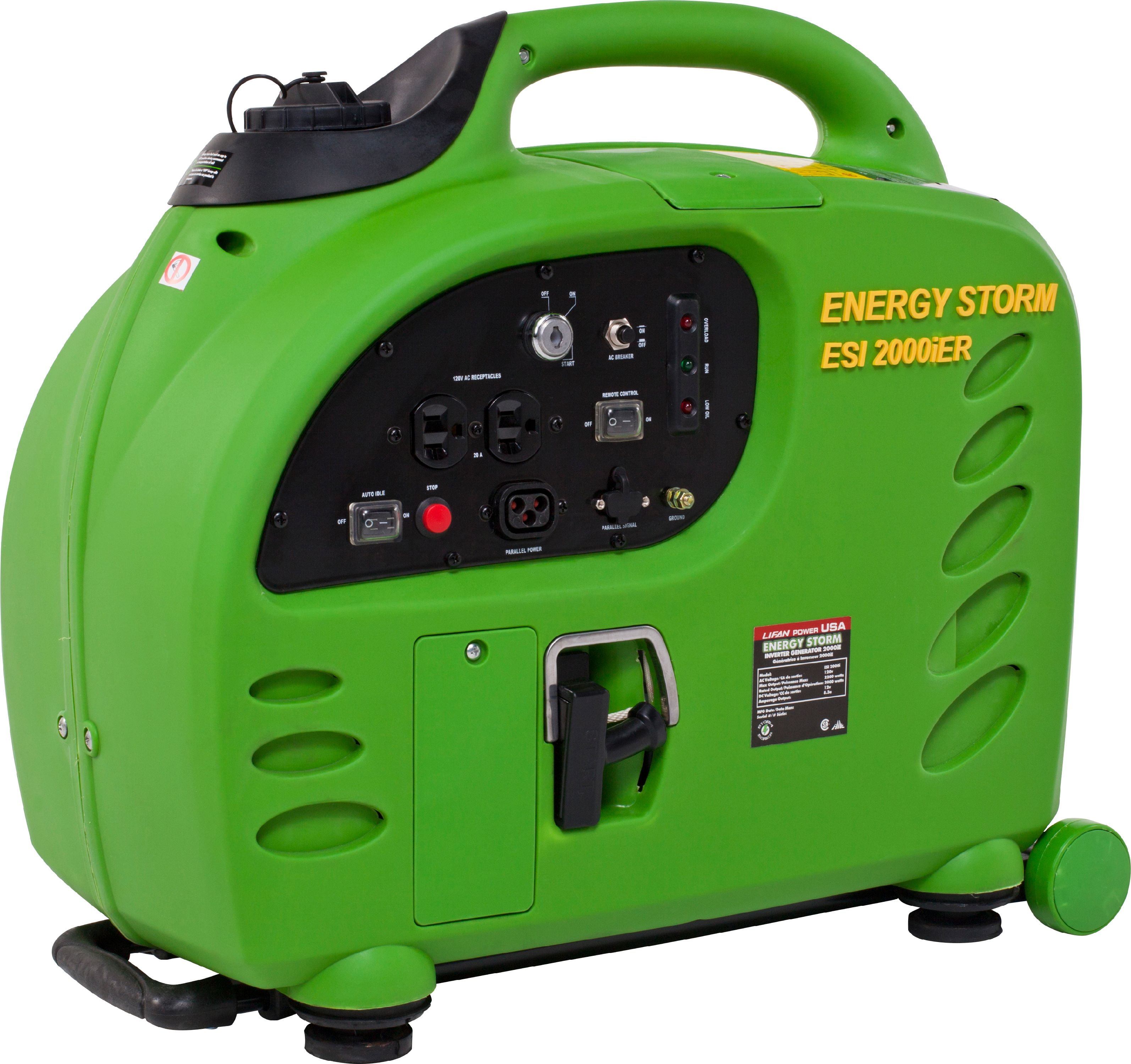Lifan Energy Storm ESi2000iER-CA(California Sales Compliant),Electric ...