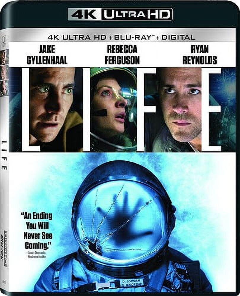 Life (4K Ultra HD + Blu-ray) Sci-Fi Thriller starring Jake Gyllenhaal ...