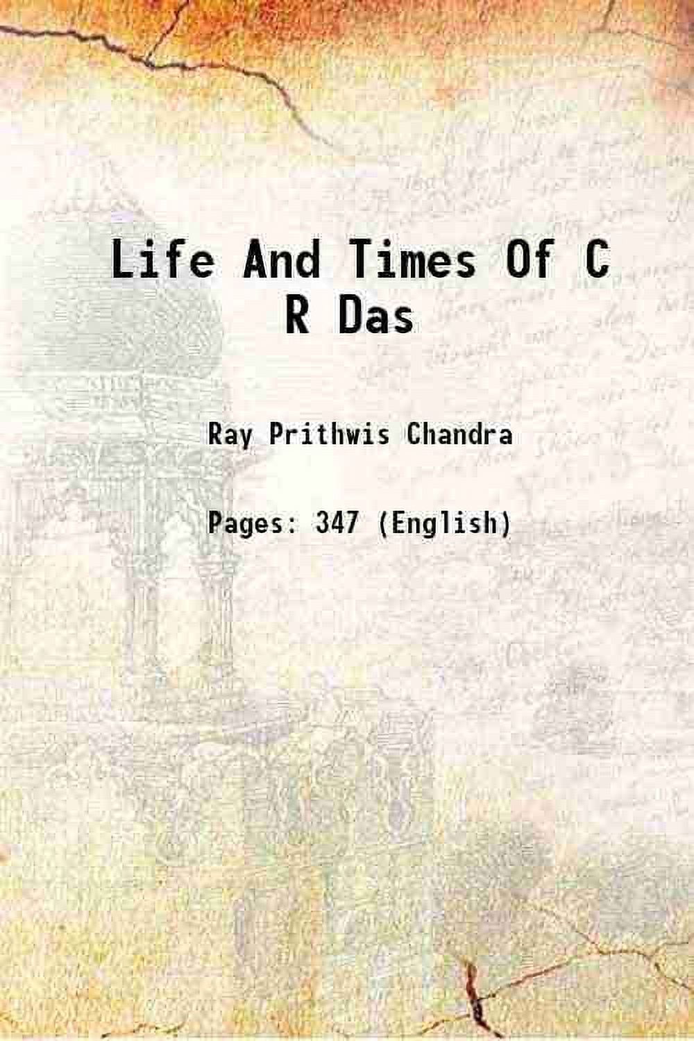 Life And Times Of C R Das 1927 - Walmart.com