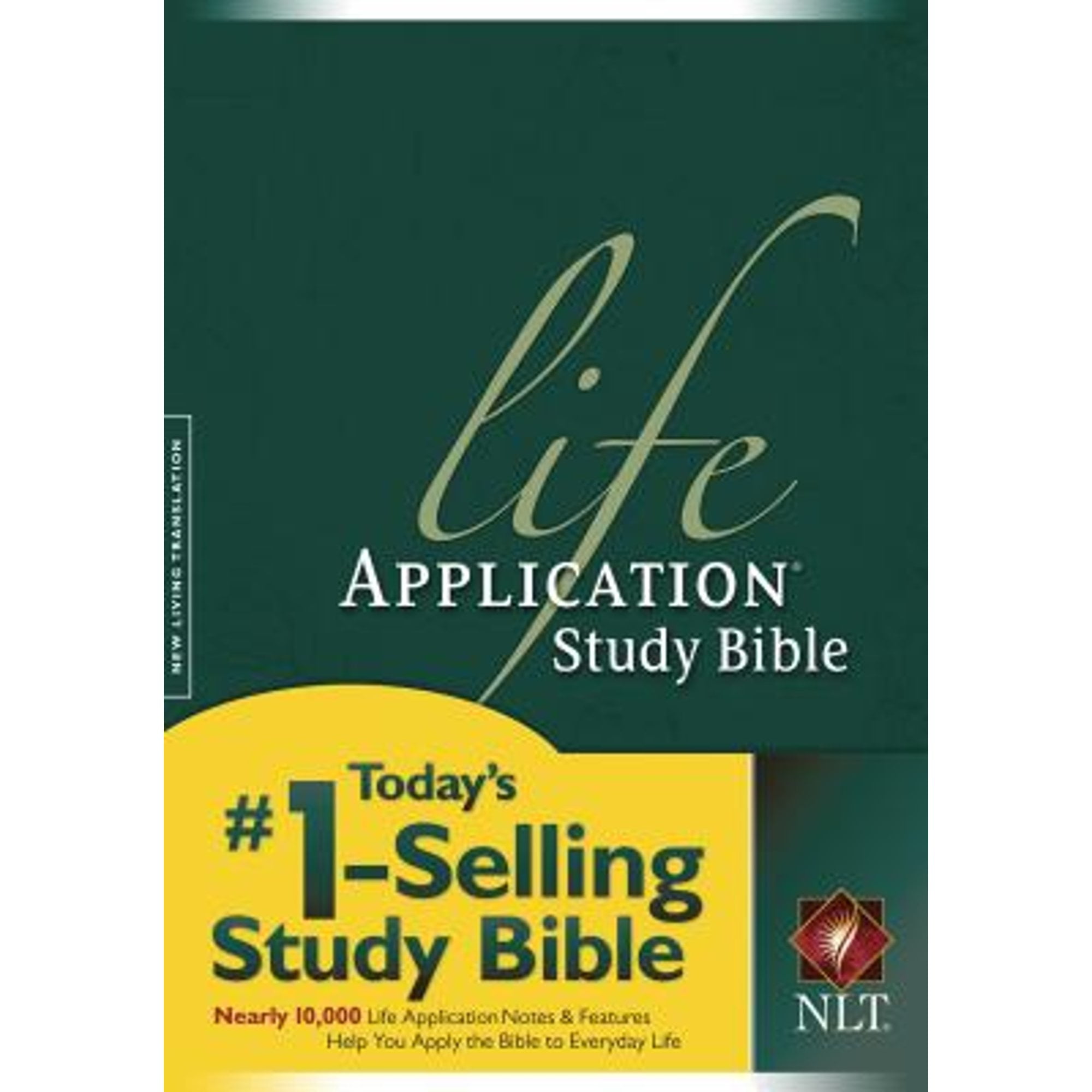 NLT Life Application Study Bible, Second Edition (Red Letter, Hardcover ...